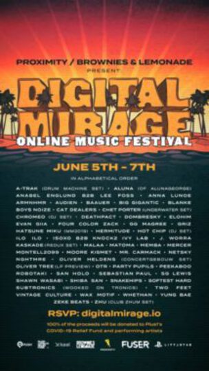 Digital Mirage 2.0 Announces Lineup Ft. ZHU, Big Gigantic, GRiZ ...