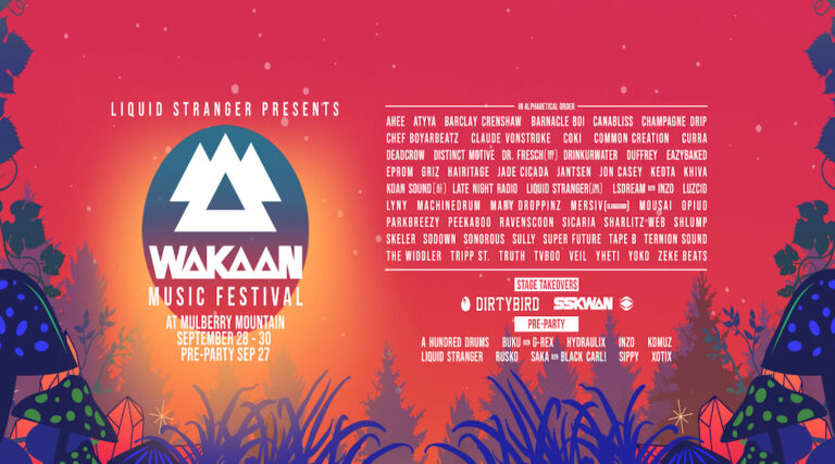 WAKAAN Music Festival Announces Stacked 2023 Bass Lineup